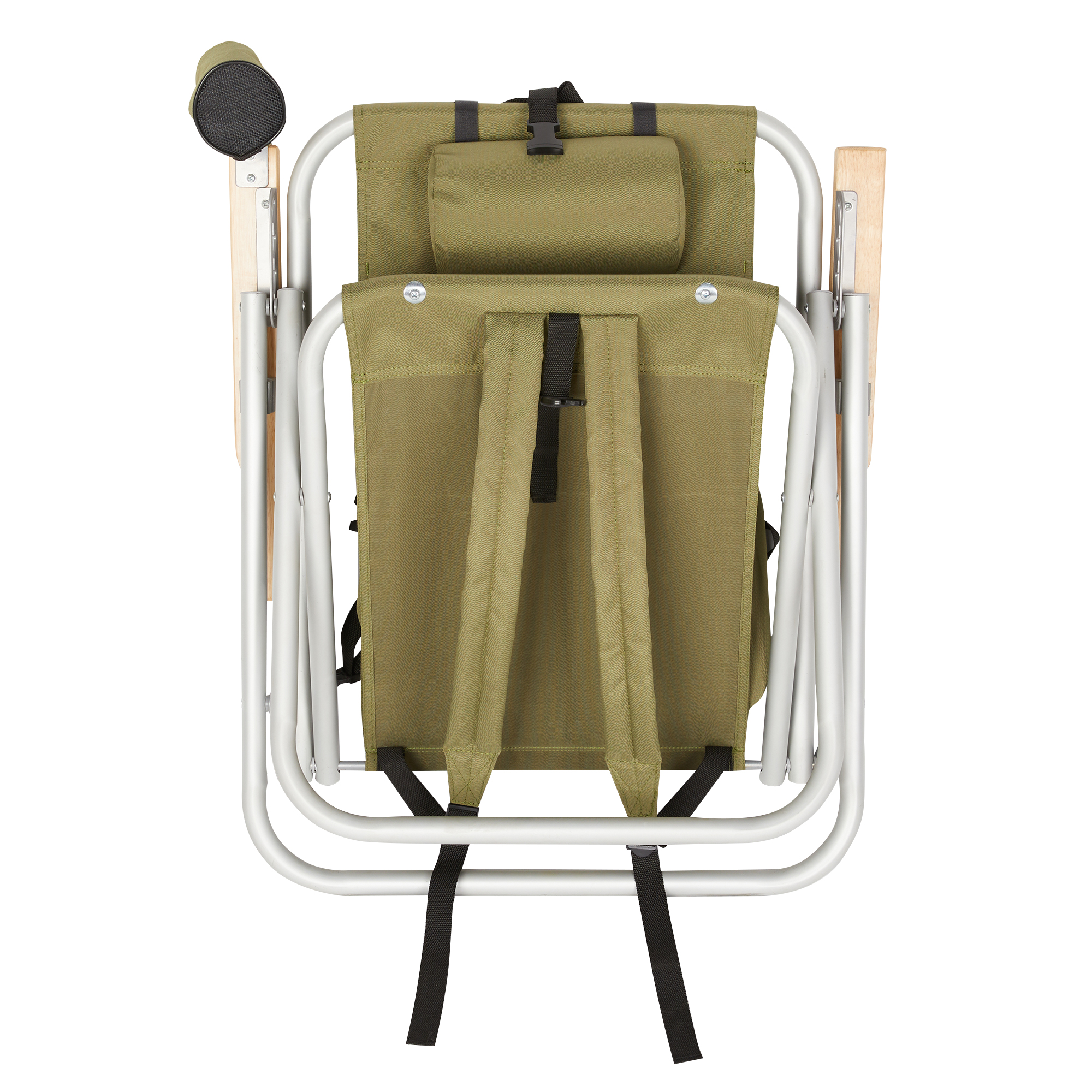 Outdoor custom portable aluminum folding recliner