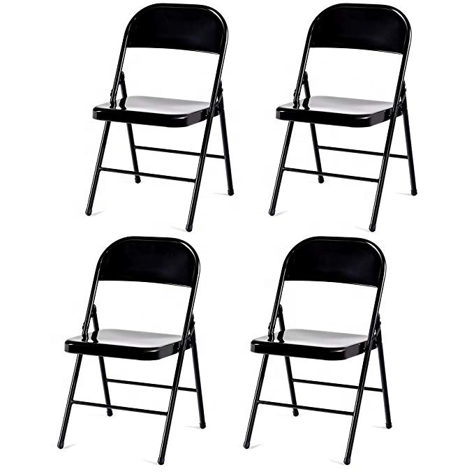 Smooth high-quality metal folding chair